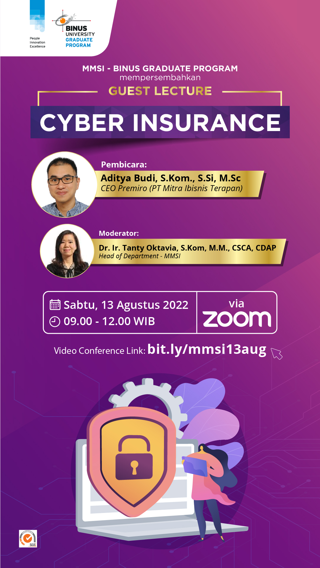 Guest Lecture Cyber Insurance MMSI BINUS University